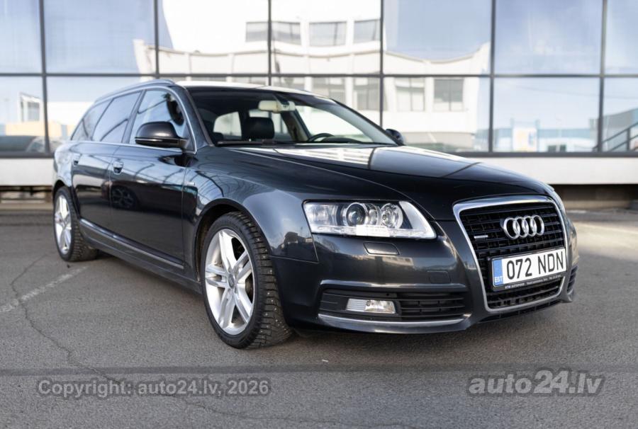 Melns Audi A6 2008 Tallina, ar dzinēja tilpumu 3.00 L un nobraukumu 317 tūkst. km par 4999 €, foto 1 vietnē AUTOMOTO.COM.LV