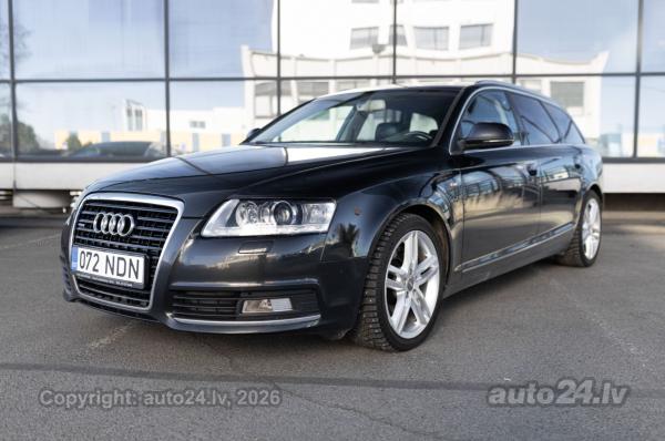 Melns Audi A6 2008 Tallina, ar dzinēja tilpumu 3.00 L un nobraukumu 317 tūkst. km par 4999 €, foto 3 vietnē AUTOMOTO.COM.LV