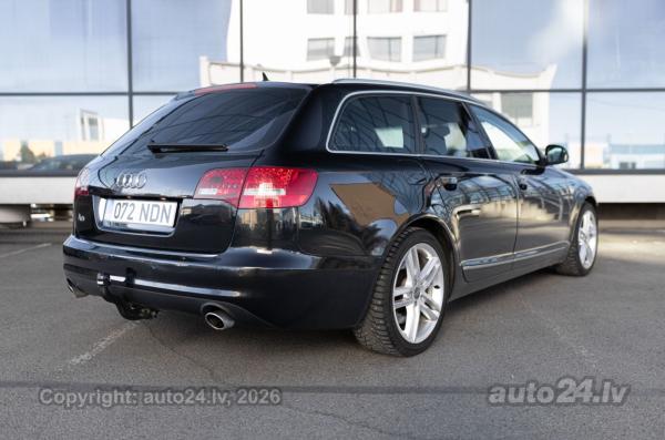 Melns Audi A6 2008 Tallina, ar dzinēja tilpumu 3.00 L un nobraukumu 317 tūkst. km par 4999 €, foto 4 vietnē AUTOMOTO.COM.LV