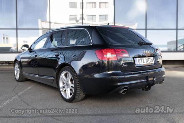 Melns Audi A6 2008 Tallina, ar dzinēja tilpumu 3.00 L un nobraukumu 317 tūkst. km par 4999 €, foto 6 vietnē AUTOMOTO.COM.LV
