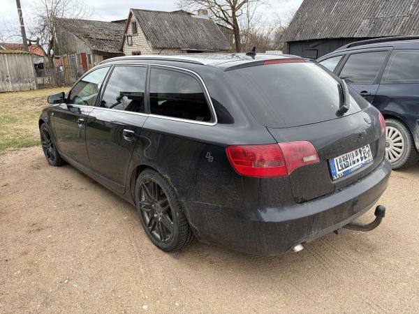 Black Audi A6 2008 in Silale, with an engine capacity of 2.70 L and mileage of 452 thousand km for 3200 €, photo 4 on AUTOMOTO.COM.LV