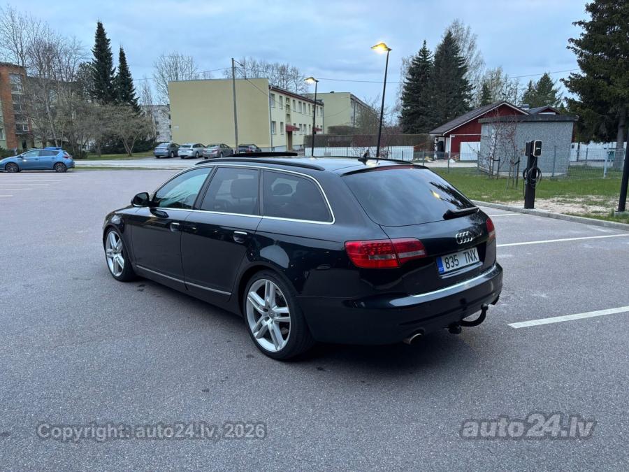 Black Audi A6 2008 in Tartu, with an engine capacity of 3.00 L and mileage of 379 thousand km for 5300 €, photo 4 on AUTOMOTO.COM.LV