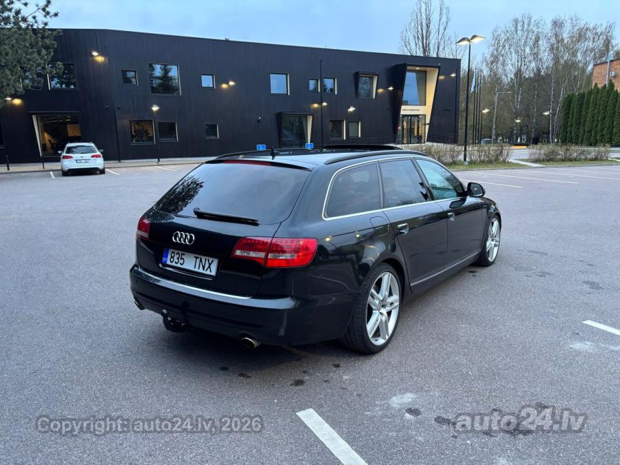 Black Audi A6 2008 in Tartu, with an engine capacity of 3.00 L and mileage of 379 thousand km for 5300 €, photo 6 on AUTOMOTO.COM.LV