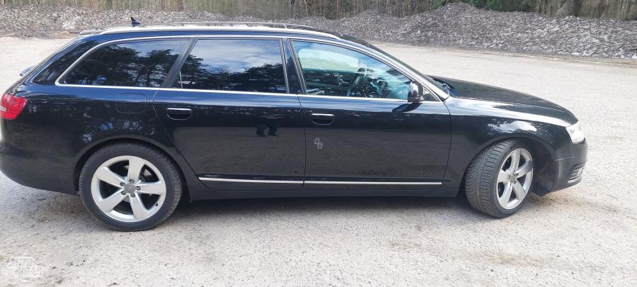 Black Audi A6 2008 in Trakai, with an engine capacity of 2.70 L and mileage of 299 thousand km for 4000 €, photo 6 on AUTOMOTO.COM.LV