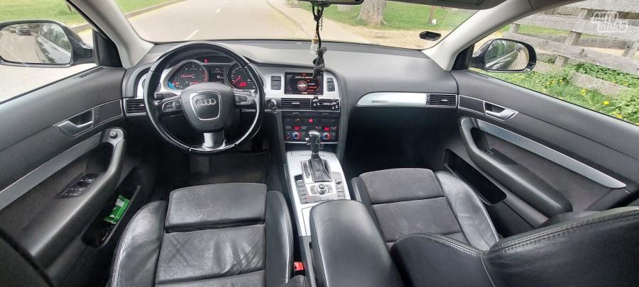 Black Audi A6 2008 in Trakai, with an engine capacity of 2.70 L and mileage of 299 thousand km for 4000 €, photo 12 on AUTOMOTO.COM.LV
