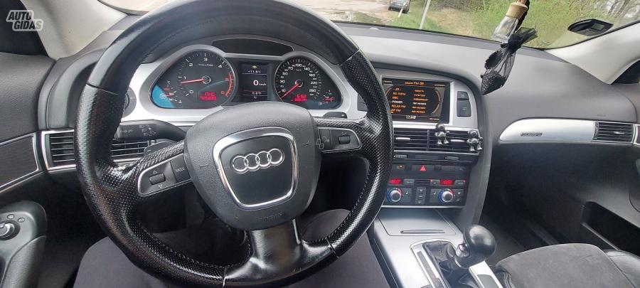 Black Audi A6 2008 in Trakai, with an engine capacity of 2.70 L and mileage of 299 thousand km for 4000 €, photo 13 on AUTOMOTO.COM.LV