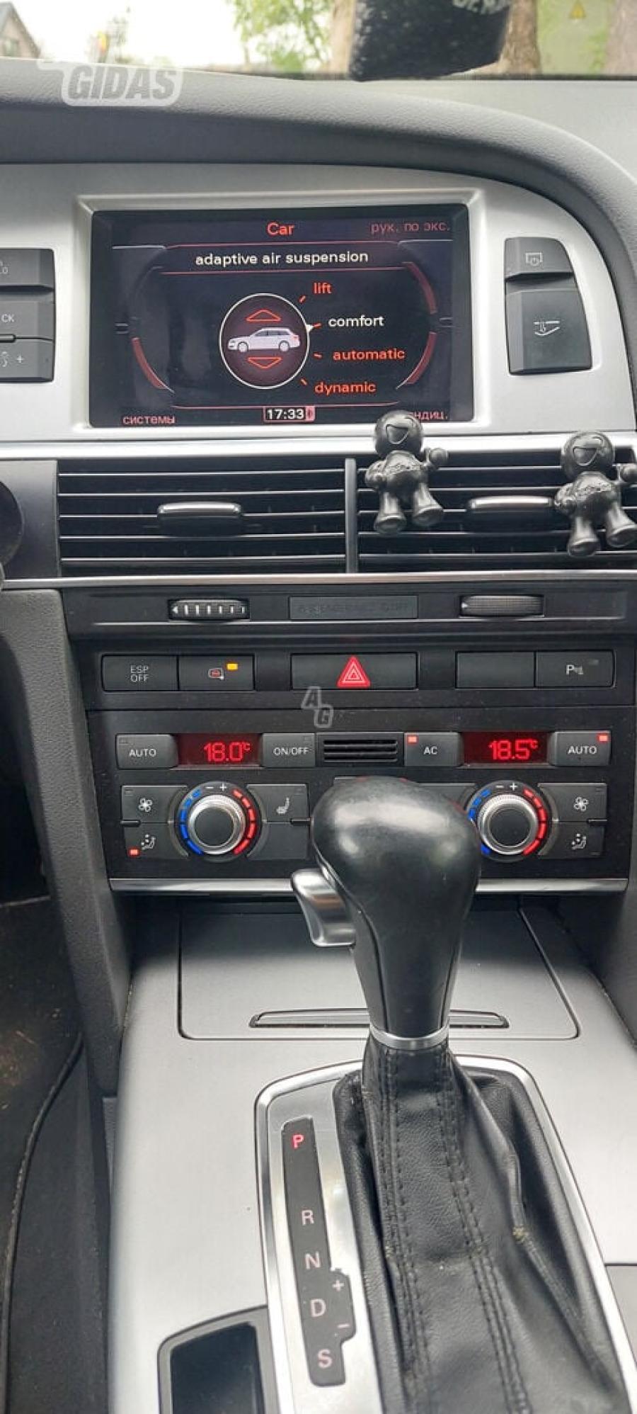 Black Audi A6 2008 in Trakai, with an engine capacity of 2.70 L and mileage of 299 thousand km for 4000 €, photo 15 on AUTOMOTO.COM.LV