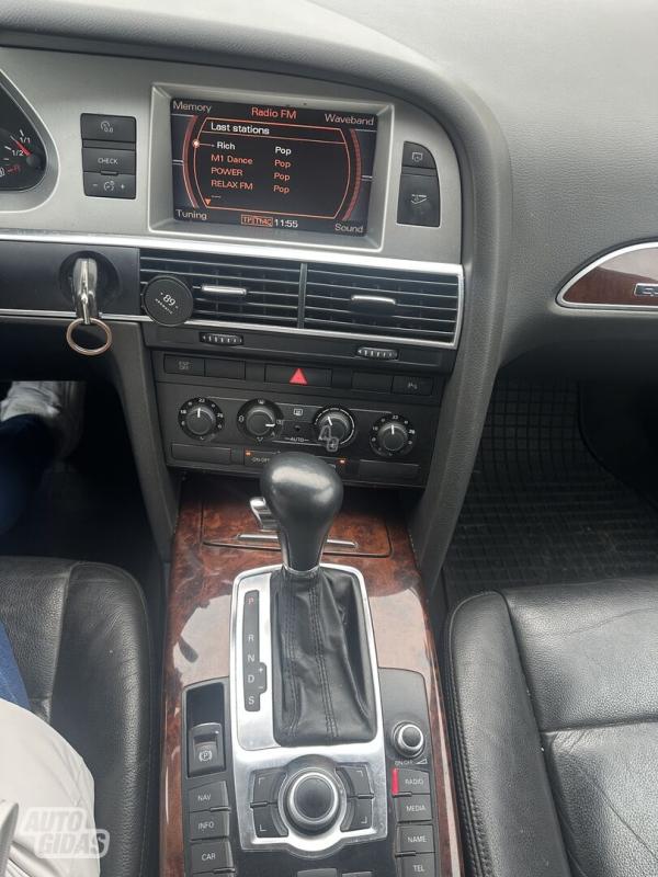 Black Audi A6 2008 in Klaipeda, with an engine capacity of 3.00 L and mileage of 28 thousand km for 3300 €, photo 8 on AUTOMOTO.COM.LV