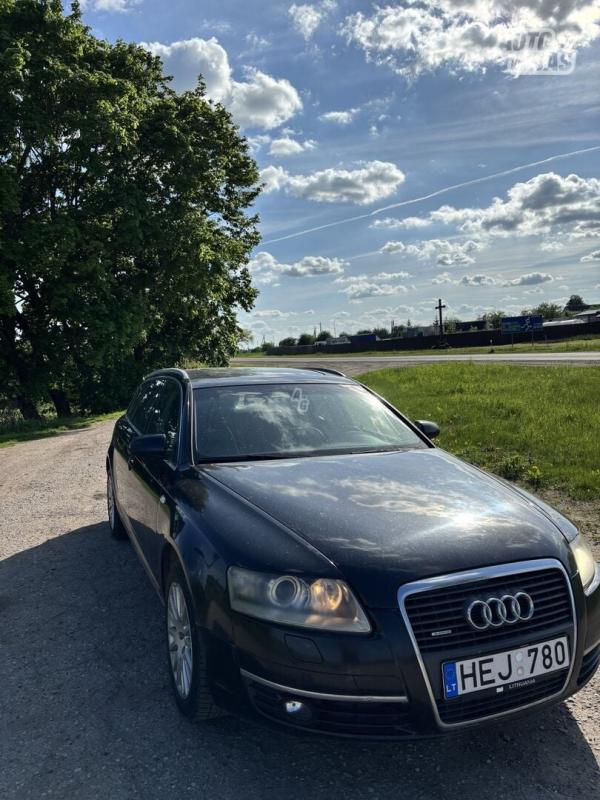 Melns Audi A6 2008 Ukmergė, ar dzinēja tilpumu 2.70 L un nobraukumu 420 tūkst. km par 2200 €, foto 1 vietnē AUTOMOTO.COM.LV