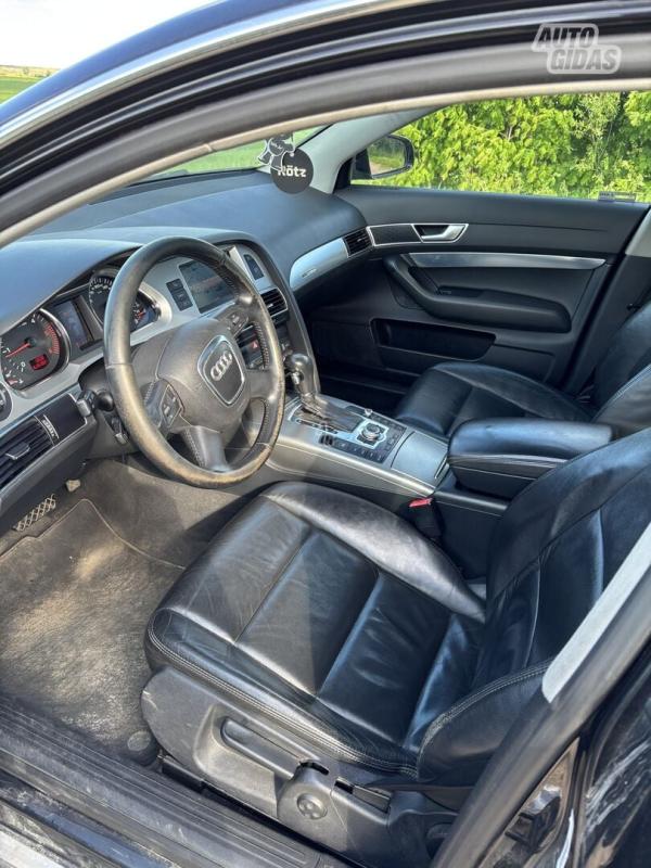 Melns Audi A6 2008 Ukmergė, ar dzinēja tilpumu 2.70 L un nobraukumu 420 tūkst. km par 2200 €, foto 6 vietnē AUTOMOTO.COM.LV