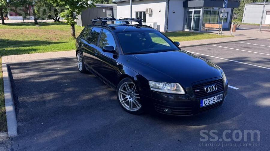 Melns Audi A6 2008 Rīga, ar dzinēja tilpumu 3.00 L un nobraukumu 332 tūkst. km par 5500 €, foto 1 vietnē AUTOMOTO.COM.LV