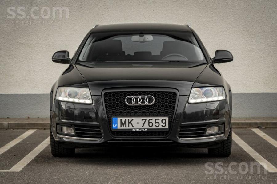 Black Audi A6 2008 in Riga, with an engine capacity of 2.70 L and mileage of 277 thousand km for 5790 €, photo 3 on AUTOMOTO.COM.LV