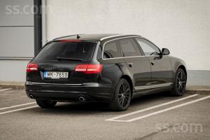 Black Audi A6 2008 in Riga, with an engine capacity of 2.70 L and mileage of 277 thousand km for 5790 €, photo 5 on AUTOMOTO.COM.LV