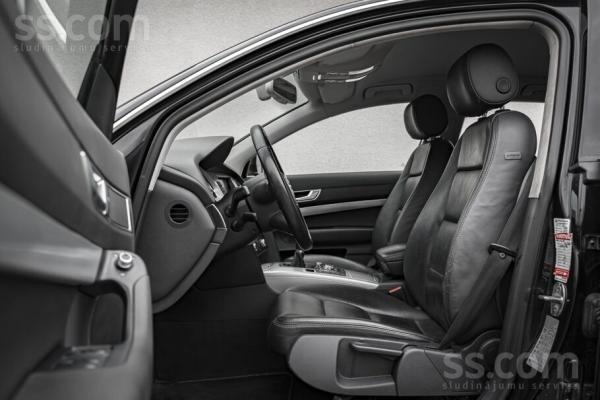 Melns Audi A6 2008 Rīga, ar dzinēja tilpumu 2.70 L un nobraukumu 277 tūkst. km par 5790 €, foto 7 vietnē AUTOMOTO.COM.LV