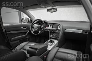 Black Audi A6 2008 in Riga, with an engine capacity of 2.70 L and mileage of 277 thousand km for 5790 €, photo 13 on AUTOMOTO.COM.LV