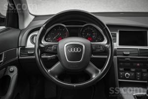 Black Audi A6 2008 in Riga, with an engine capacity of 2.70 L and mileage of 277 thousand km for 5790 €, photo 15 on AUTOMOTO.COM.LV