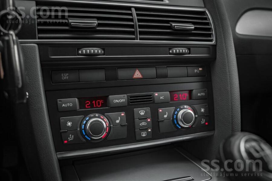 Black Audi A6 2008 in Riga, with an engine capacity of 2.70 L and mileage of 277 thousand km for 5790 €, photo 18 on AUTOMOTO.COM.LV