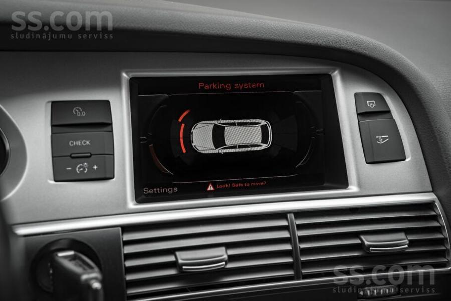 Black Audi A6 2008 in Riga, with an engine capacity of 2.70 L and mileage of 277 thousand km for 5790 €, photo 20 on AUTOMOTO.COM.LV
