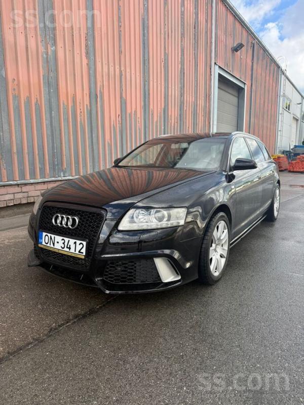 Black Audi A6 2008 in Riga, with an engine capacity of 3.00 L and mileage of 0 thousand km for 4900 €, photo 1 on AUTOMOTO.COM.LV