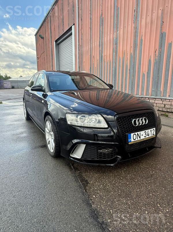 Black Audi A6 2008 in Riga, with an engine capacity of 3.00 L and mileage of 0 thousand km for 4900 €, photo 2 on AUTOMOTO.COM.LV