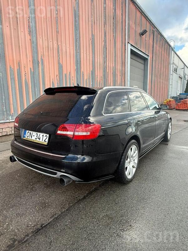 Black Audi A6 2008 in Riga, with an engine capacity of 3.00 L and mileage of 0 thousand km for 4900 €, photo 3 on AUTOMOTO.COM.LV