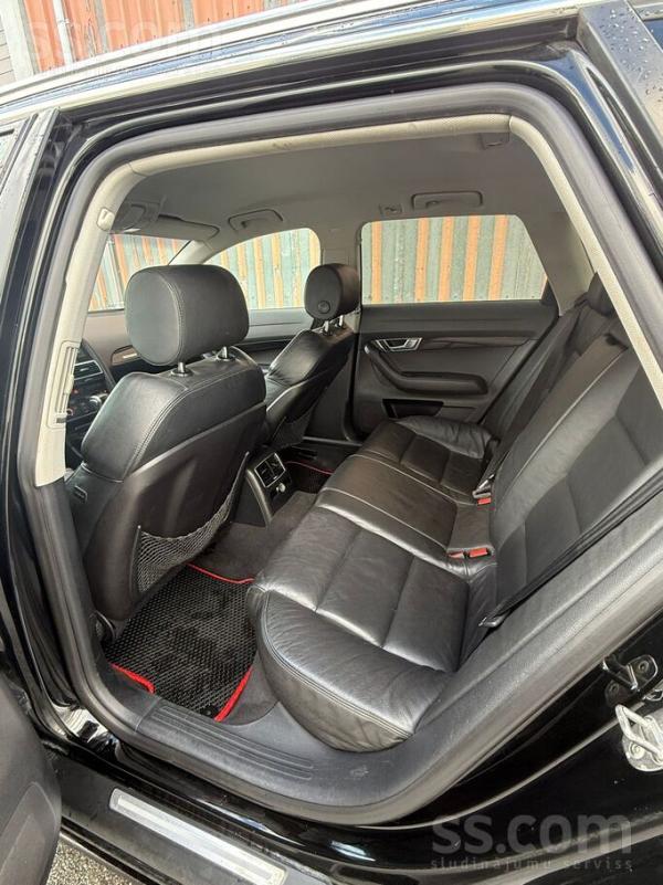 Black Audi A6 2008 in Riga, with an engine capacity of 3.00 L and mileage of 0 thousand km for 4900 €, photo 6 on AUTOMOTO.COM.LV