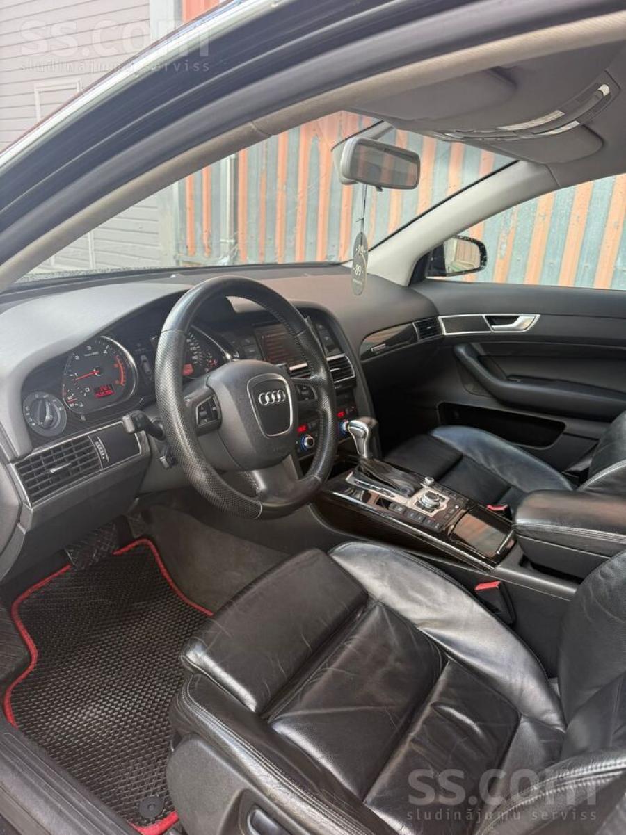 Melns Audi A6 2008 Rīga, ar dzinēja tilpumu 3.00 L un nobraukumu 0 tūkst. km par 4900 €, foto 10 vietnē AUTOMOTO.COM.LV