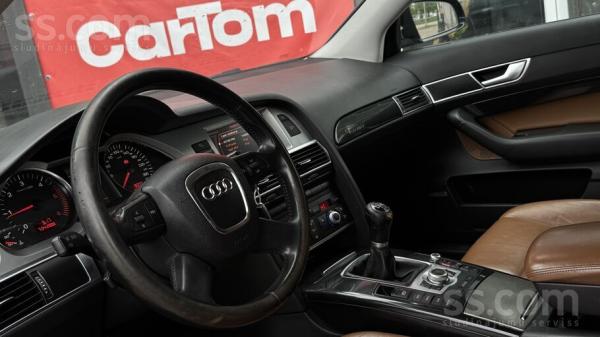 Melns Audi A6 2008 Rīga, ar dzinēja tilpumu 3.00 L un nobraukumu 303 tūkst. km par 2900 €, foto 8 vietnē AUTOMOTO.COM.LV