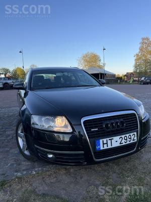 Black Audi A6 2008 in Dobele, with an engine capacity of 2.70 L and mileage of 327 thousand km for 2900 €, photo  on AUTOMOTO.COM.LV