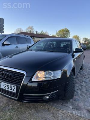 Черный Ауди А6 2008 в Добеле, объемом двигателя 2.70 л и пробегом 327 тыс. км за 2900 €, фото 3 на AUTOMOTO.COM.LV