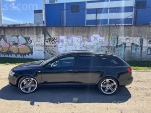 Black Audi A6 2008 in Riga, with an engine capacity of 3.00 L and mileage of 324 thousand km for 6700 €, photo  on AUTOMOTO.COM.LV