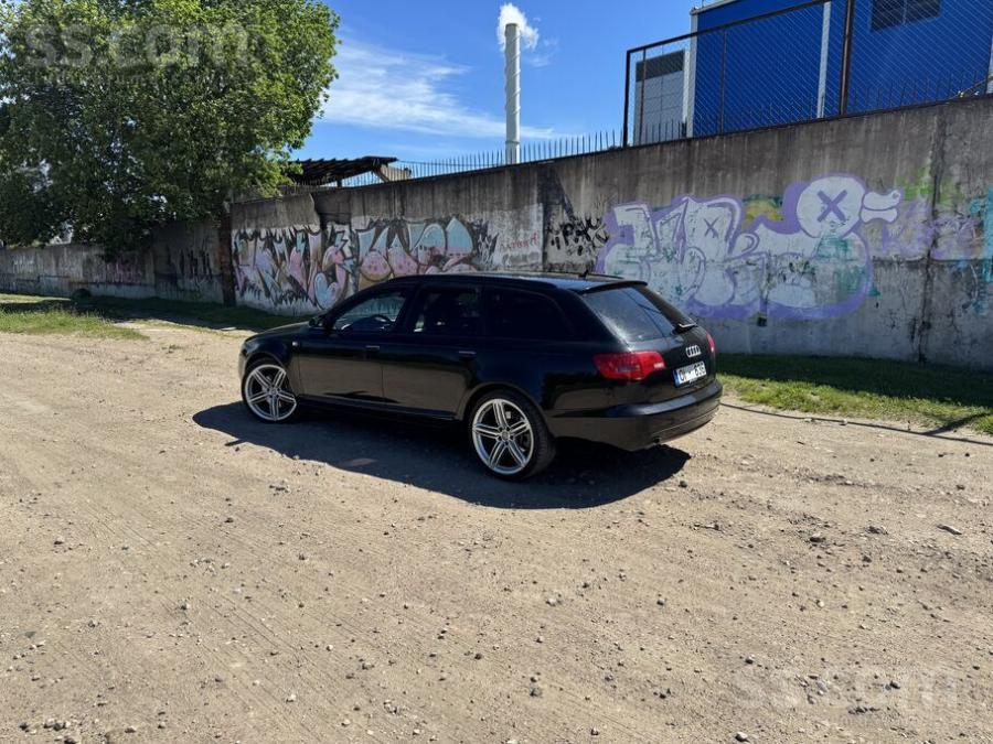 Black Audi A6 2008 in Riga, with an engine capacity of 3.00 L and mileage of 324 thousand km for 6700 €, photo 5 on AUTOMOTO.COM.LV
