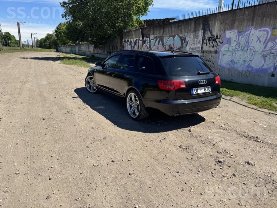 Black Audi A6 2008 in Riga, with an engine capacity of 3.00 L and mileage of 324 thousand km for 6700 €, photo 7 on AUTOMOTO.COM.LV