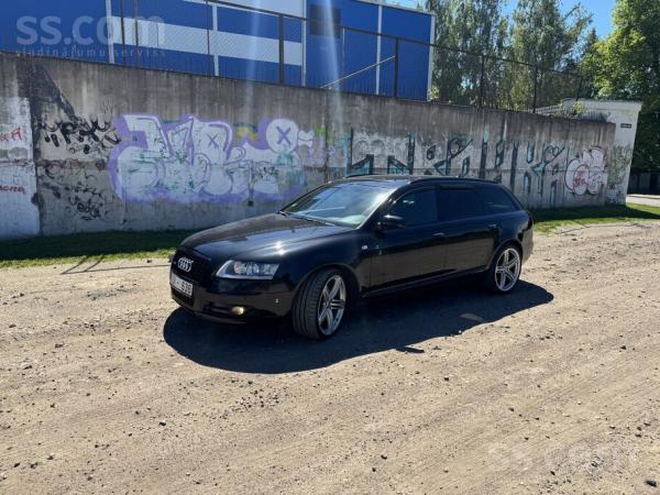 Black Audi A6 2008 in Riga, with an engine capacity of 3.00 L and mileage of 324 thousand km for 6700 €, photo 7 on AUTOMOTO.COM.LV