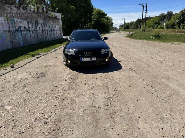 Black Audi A6 2008 in Riga, with an engine capacity of 3.00 L and mileage of 324 thousand km for 6700 €, photo 8 on AUTOMOTO.COM.LV