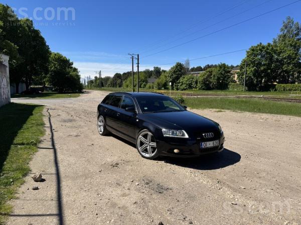 Black Audi A6 2008 in Riga, with an engine capacity of 3.00 L and mileage of 324 thousand km for 6700 €, photo 9 on AUTOMOTO.COM.LV
