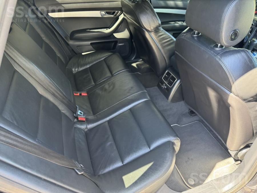 Black Audi A6 2008 in Riga, with an engine capacity of 3.00 L and mileage of 324 thousand km for 6700 €, photo 18 on AUTOMOTO.COM.LV
