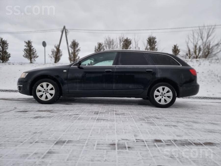 Black Audi A6 2008 in Riga, with an engine capacity of 3.00 L and mileage of 352 thousand km for 3000 €, photo 4 on AUTOMOTO.COM.LV