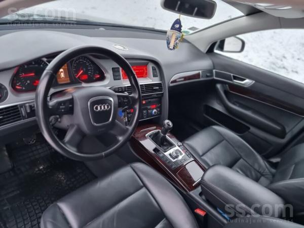 Black Audi A6 2008 in Riga, with an engine capacity of 3.00 L and mileage of 352 thousand km for 3000 €, photo 4 on AUTOMOTO.COM.LV