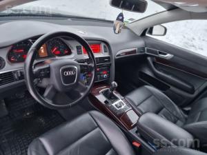 Black Audi A6 2008 in Riga, with an engine capacity of 3.00 L and mileage of 352 thousand km for 3000 €, photo 5 on AUTOMOTO.COM.LV