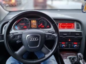 Black Audi A6 2008 in Riga, with an engine capacity of 3.00 L and mileage of 352 thousand km for 3000 €, photo 7 on AUTOMOTO.COM.LV