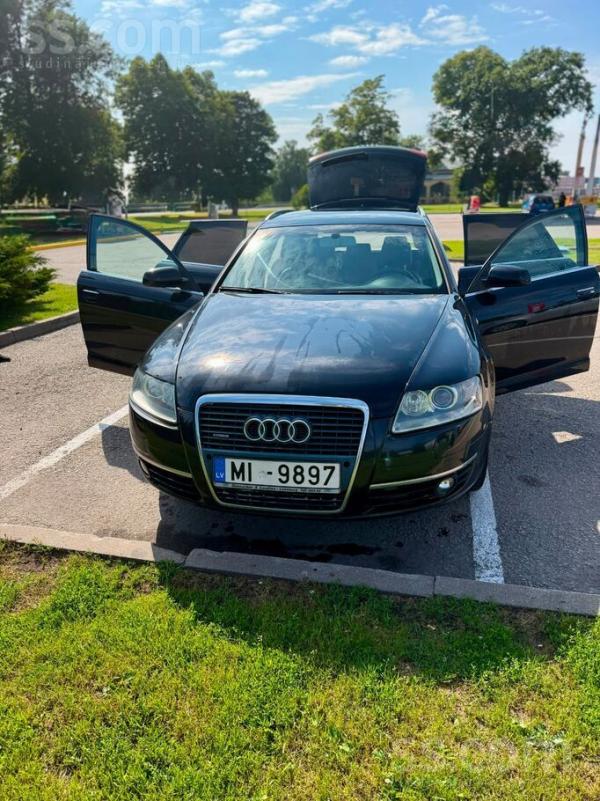 Melns Audi A6 2008 Rīga, ar dzinēja tilpumu 3.00 L un nobraukumu 352 tūkst. km par 2300 €, foto 1 vietnē AUTOMOTO.COM.LV