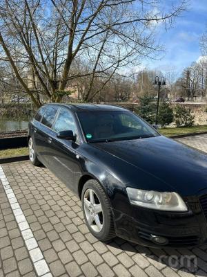 Black Audi A6 2008 in Riga, with an engine capacity of 2.70 L and mileage of 269 thousand km for 4900 €, photo 4 on AUTOMOTO.COM.LV