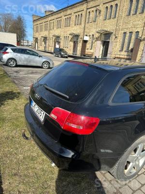 Black Audi A6 2008 in Riga, with an engine capacity of 2.70 L and mileage of 269 thousand km for 4900 €, photo 5 on AUTOMOTO.COM.LV