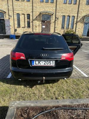 Black Audi A6 2008 in Riga, with an engine capacity of 2.70 L and mileage of 269 thousand km for 4900 €, photo 6 on AUTOMOTO.COM.LV
