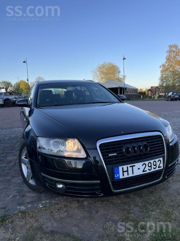 Melns Audi A6 2008 Dobele, ar dzinēja tilpumu 2.70 L un nobraukumu 327 tūkst. km par 3600 €, foto 1 vietnē AUTOMOTO.COM.LV