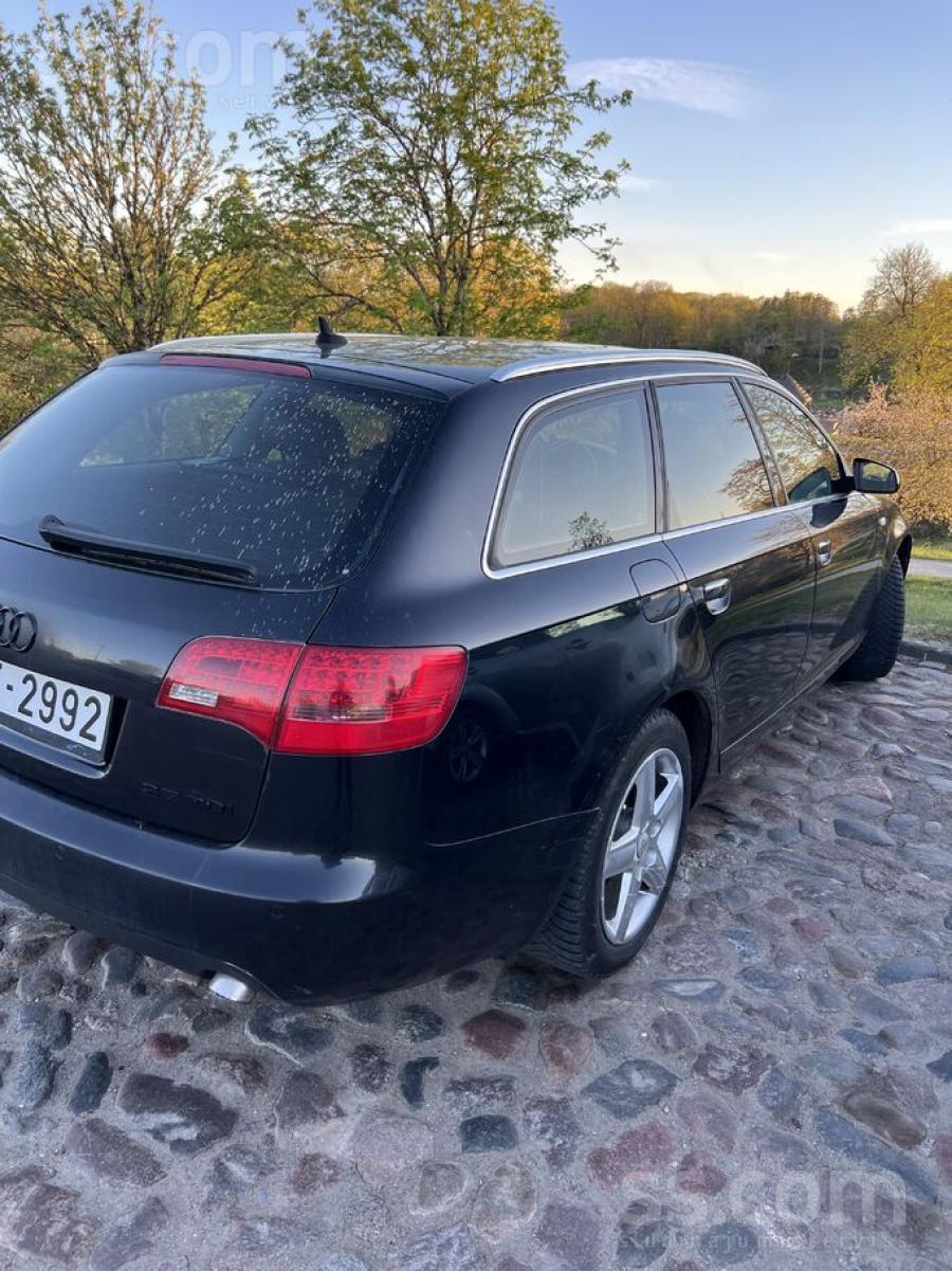 Melns Audi A6 2008 Dobele, ar dzinēja tilpumu 2.70 L un nobraukumu 327 tūkst. km par 3600 €, foto 6 vietnē AUTOMOTO.COM.LV