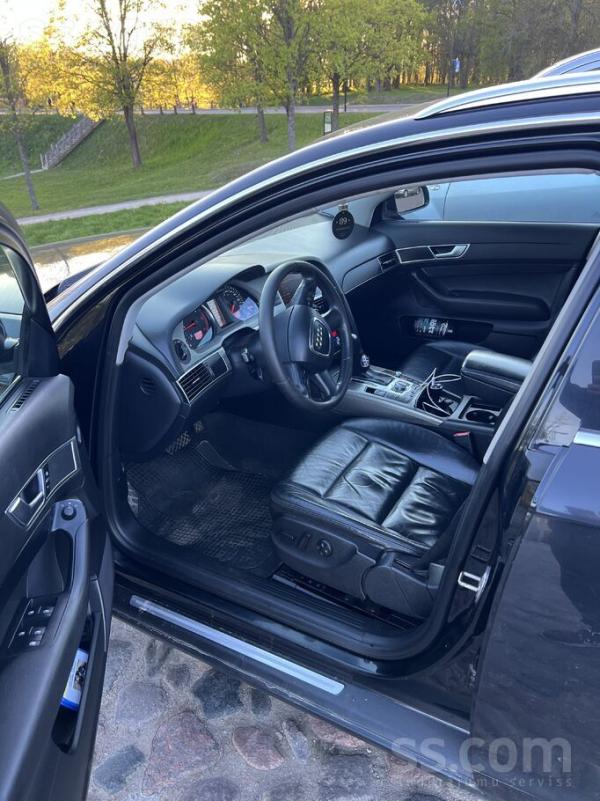 Melns Audi A6 2008 Dobele, ar dzinēja tilpumu 2.70 L un nobraukumu 327 tūkst. km par 3600 €, foto 7 vietnē AUTOMOTO.COM.LV