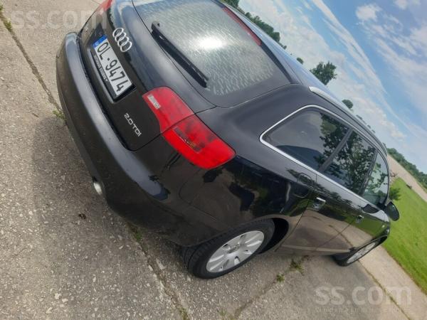 Black Audi A6 2008 in Riga, with an engine capacity of 2.00 L and mileage of 402 thousand km for 3490 €, photo 3 on AUTOMOTO.COM.LV