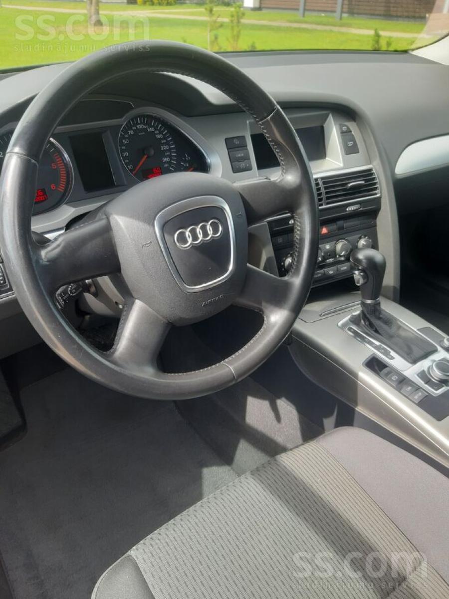 Melns Audi A6 2008 Rīga, ar dzinēja tilpumu 2.00 L un nobraukumu 402 tūkst. km par 3490 €, foto 12 vietnē AUTOMOTO.COM.LV